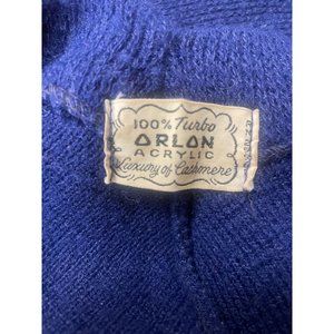 Vintage | Sweaters | Vintage 7s Orlon Acrylic Southwestern Print Poncho ...